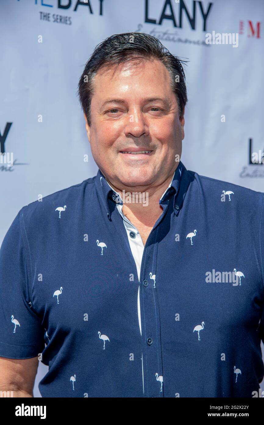 Los Angeles, USA. 12th June, 2021. Jeff Rector attends LANY ...