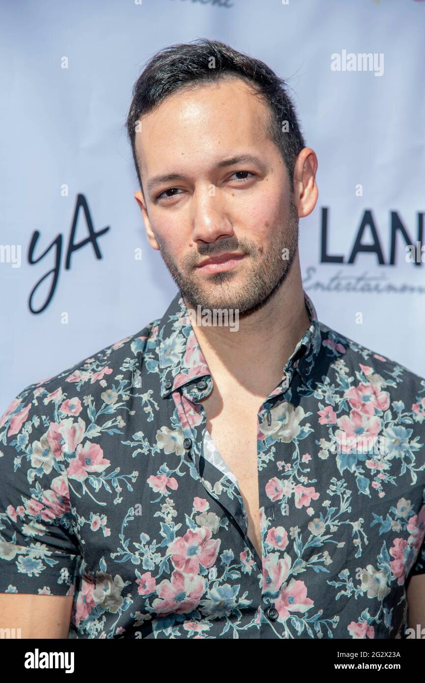 Los Angeles, USA. 12th June, 2021. Mel Martinez attends LANY ...