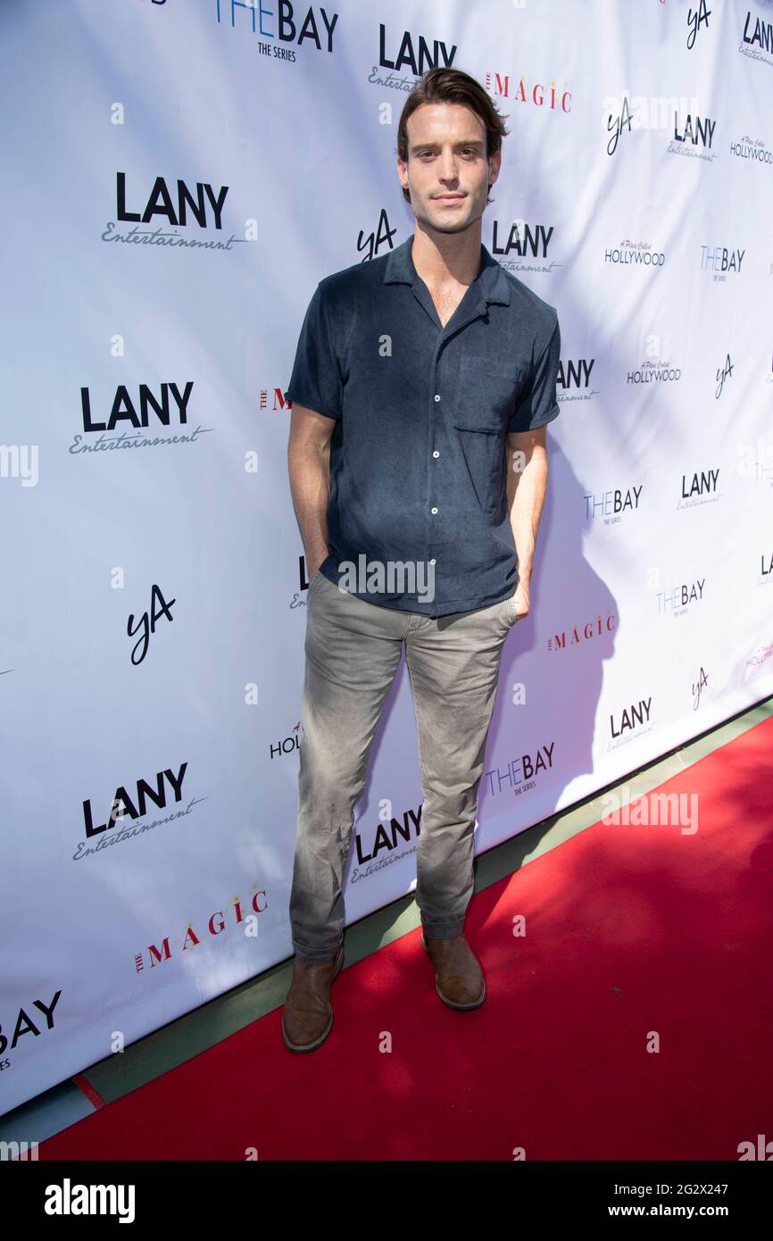 Los Angeles, USA. 12th June, 2021. Jacob Taylor attends LANY ...