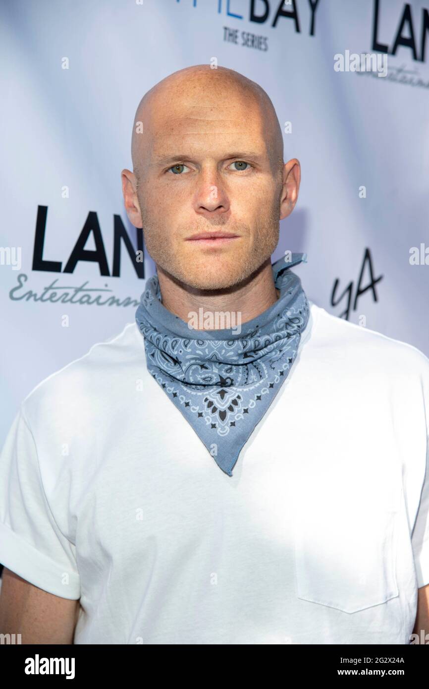 Los Angeles, USA. 12th June, 2021. Mike Tarnofsky attends LANY ...
