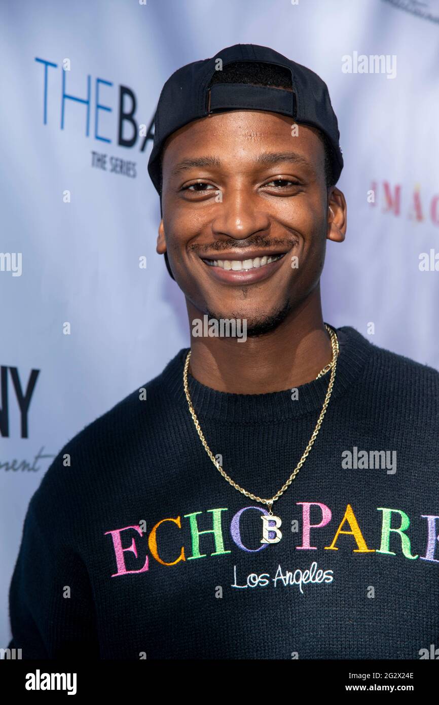 Los Angeles, USA. 12th June, 2021. Brandon Brown attends LANY ...