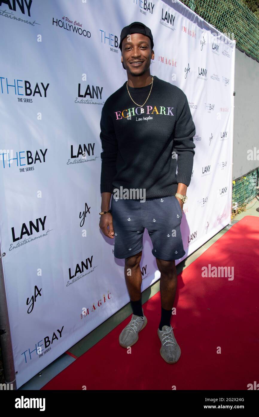 Los Angeles, USA. 12th June, 2021. Brandon Brown attends LANY ...