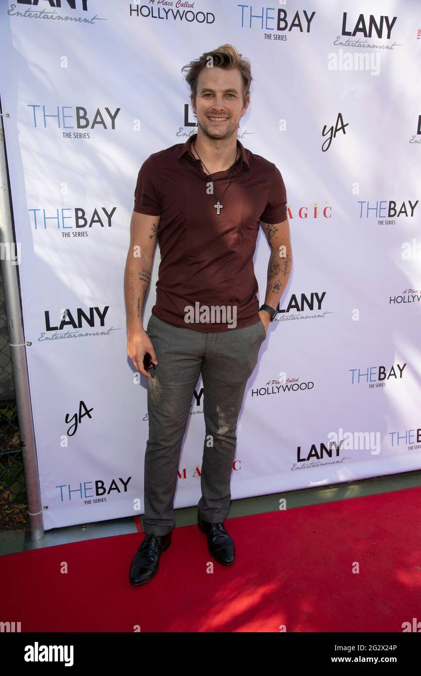 Los Angeles, USA. 12th June, 2021. James Preston attends LANY ...