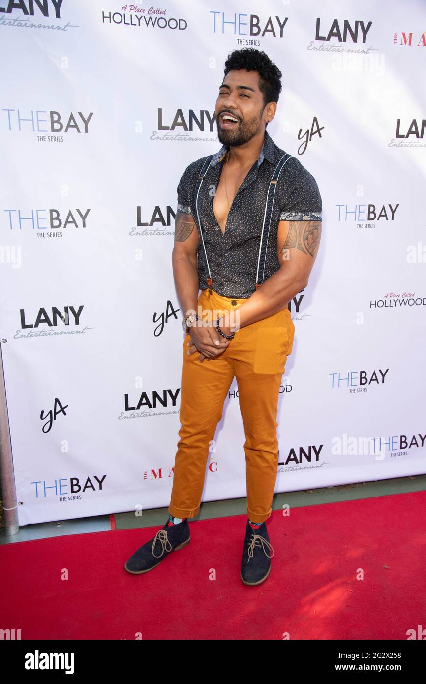 Los Angeles, USA. 12th June, 2021. Manny Cartier attends LANY ...
