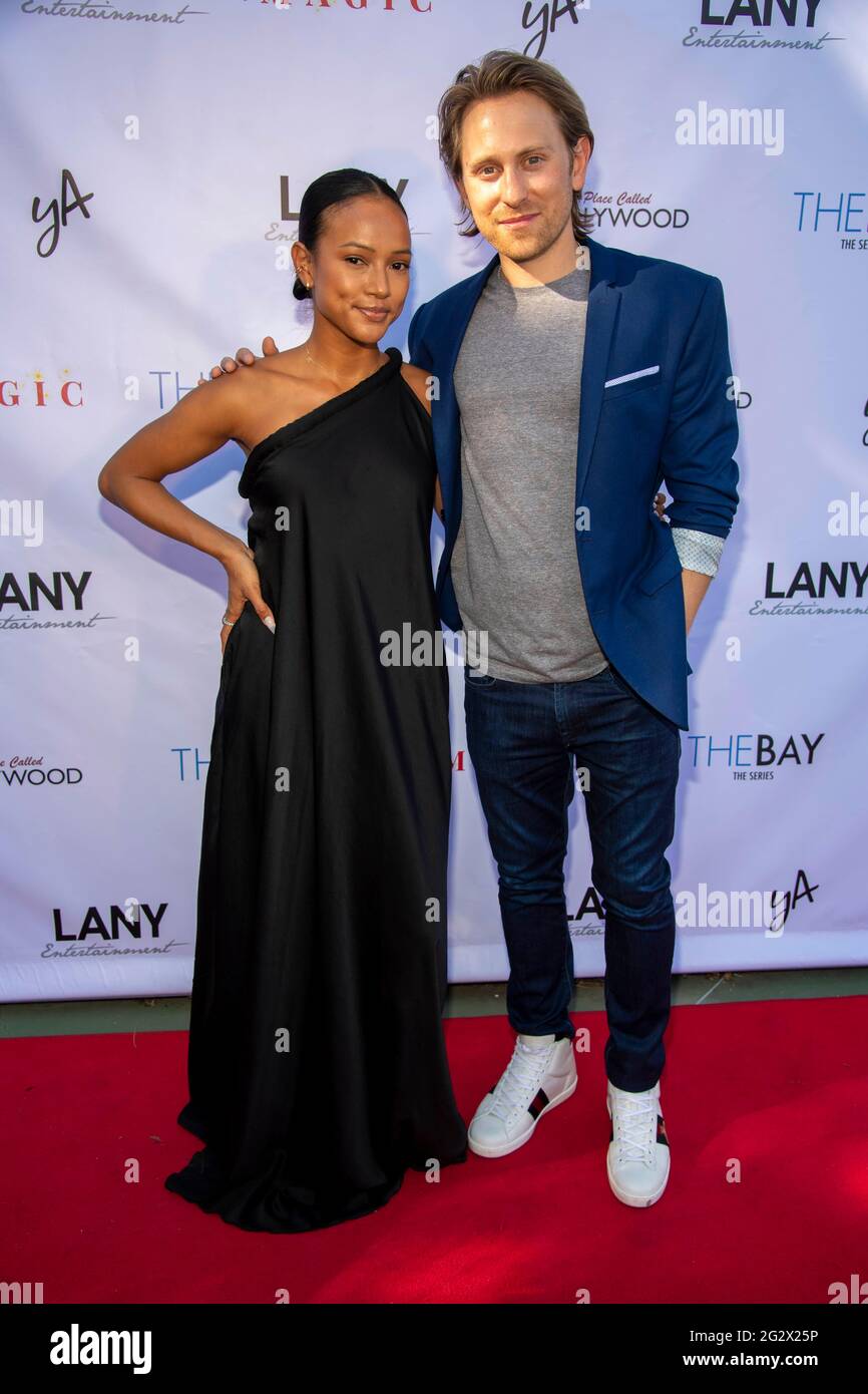 Los Angeles, USA. 12th June, 2021. Karrueche Tran, Eric Nelsen attend ...