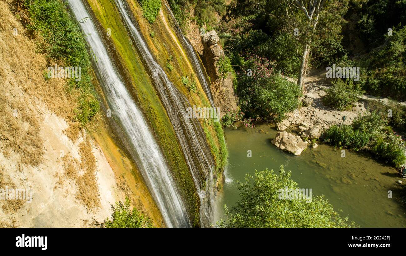 Aerial Photography of the Banias Stream (Banias River or Hermon River ...