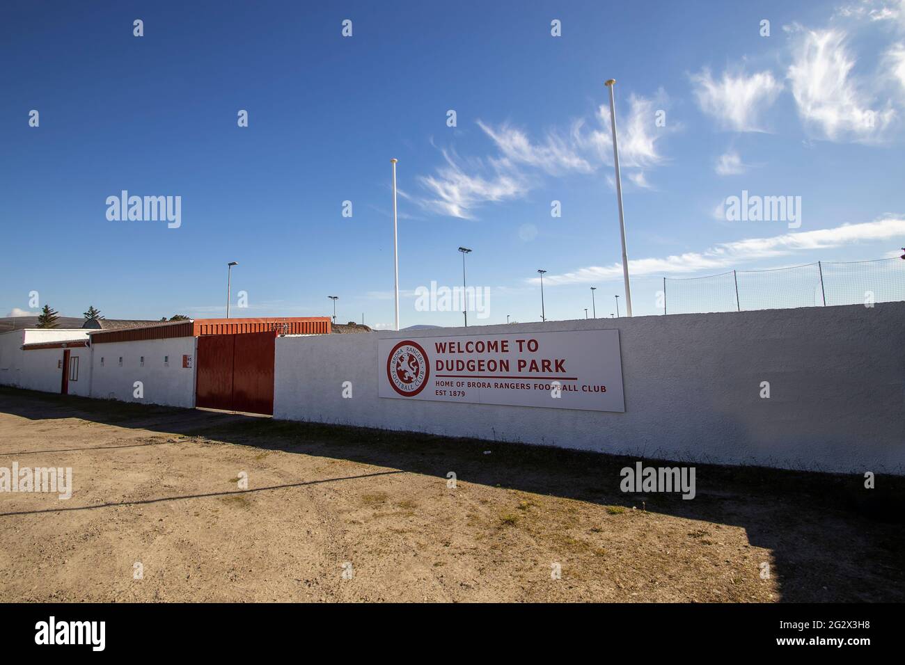 Dudgeon Park is the home of Highland League team Brora Rangers Football ...