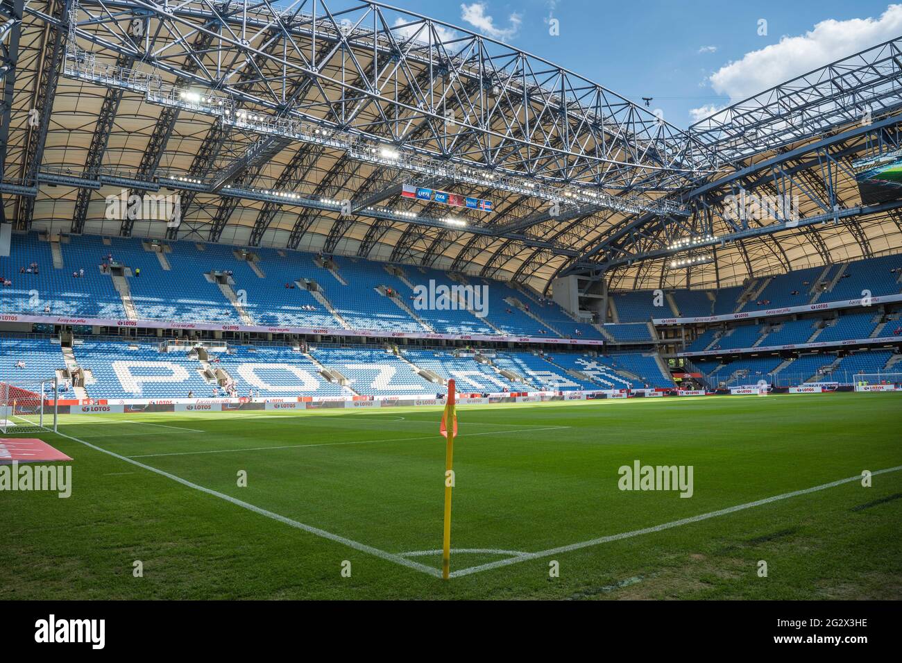 Football pitch aerial iceland hi-res stock photography and images - Alamy