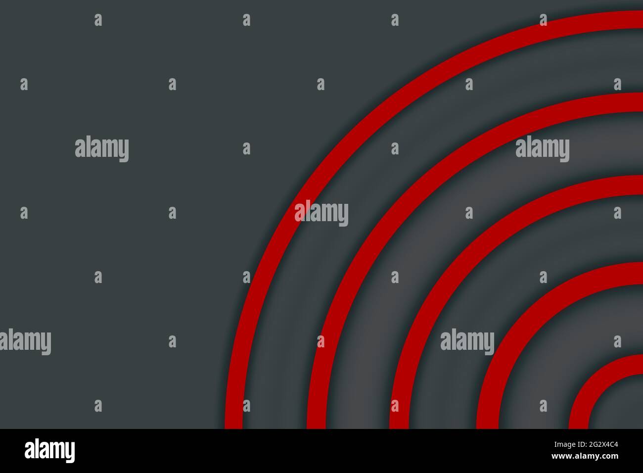 An illustration with abstract red semicircles - a cool background Stock ...
