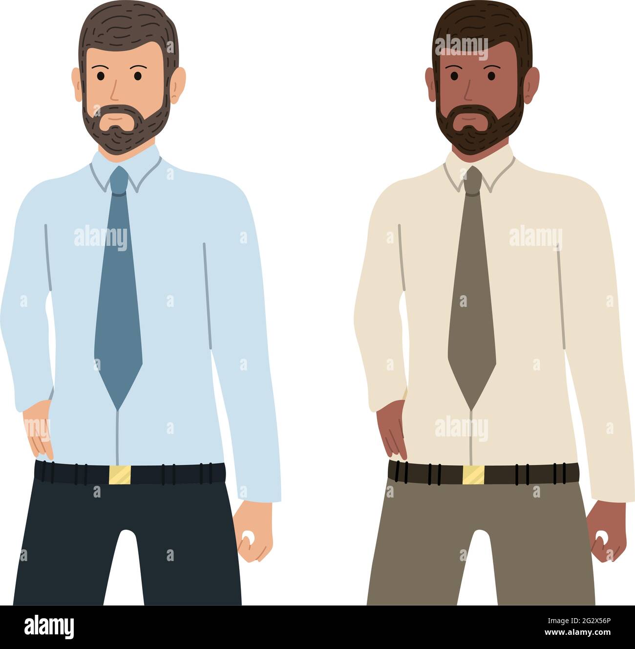 African american employee Stock Vector Images - Alamy