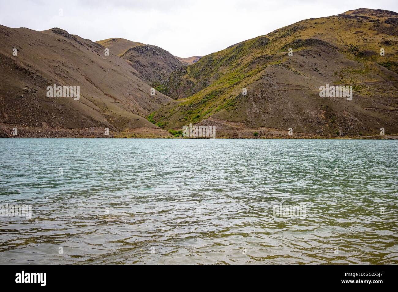 Lake Dunstan, above the Clyde Dam NZ Stock Photo - Alamy