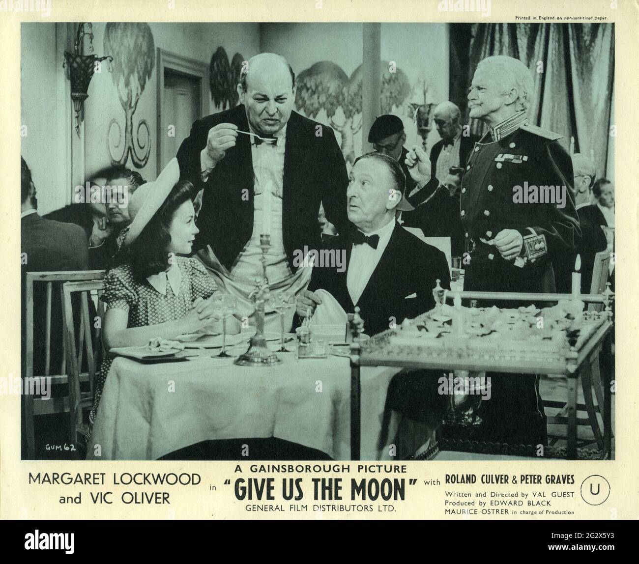 JEAN SIMMONS in her 1st / debut film appearance in GIVE US THE MOON ...