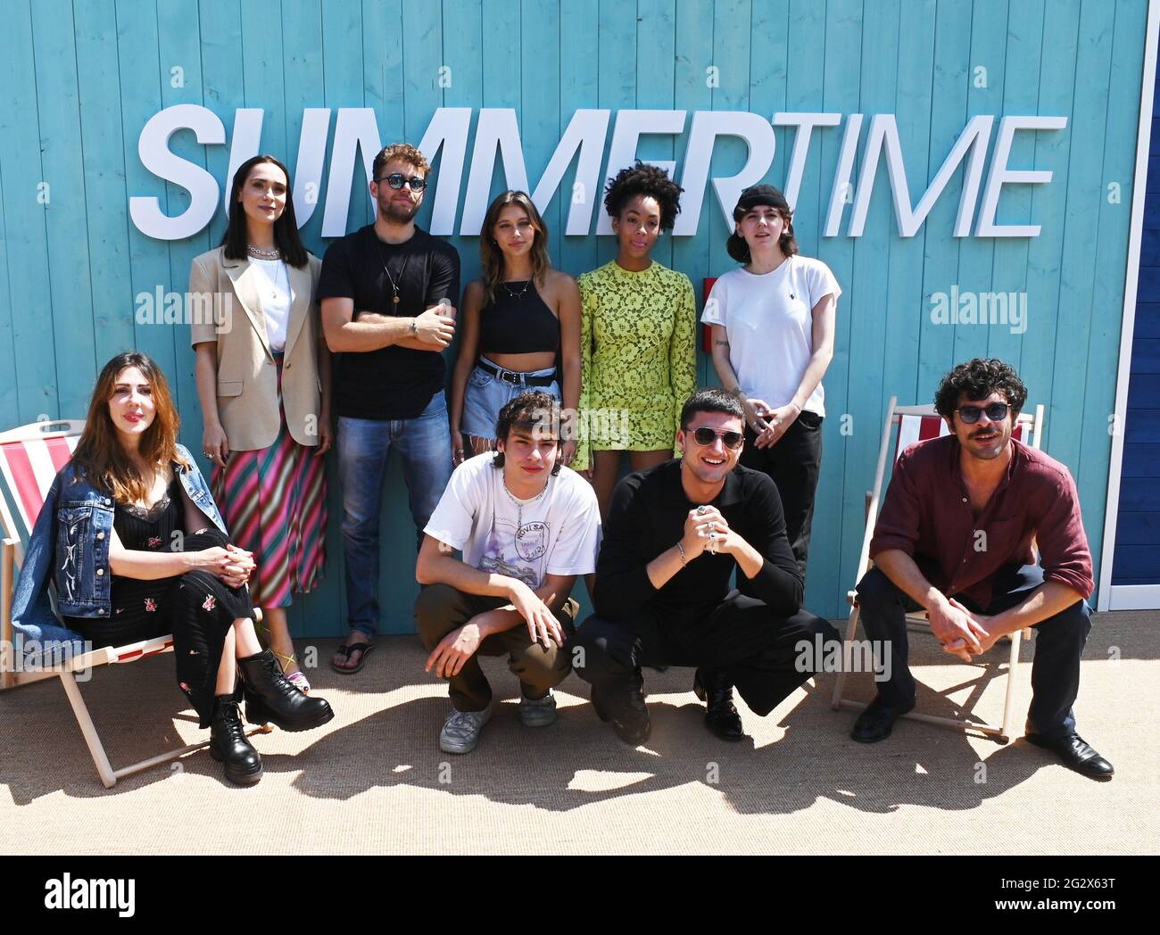 Milan, Italy. 12th June, 2021. Milan, Italy Summertime 2 second season ...