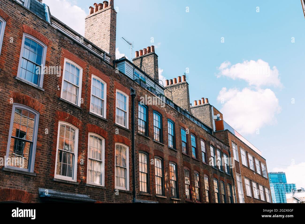 Traditional housing building architecture facade residential house road ...