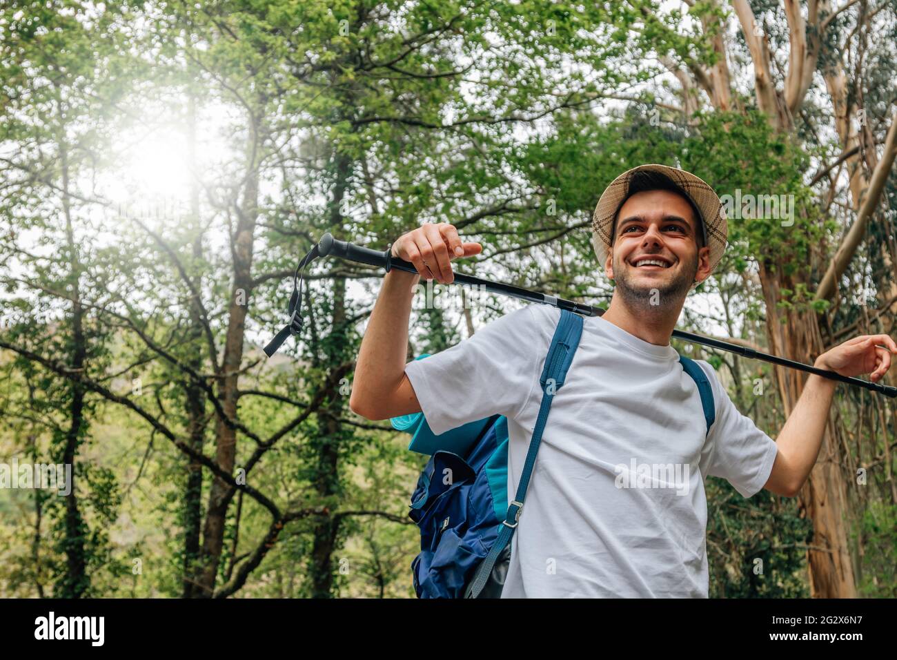 Adventurer in forest hi-res stock photography and images - Alamy