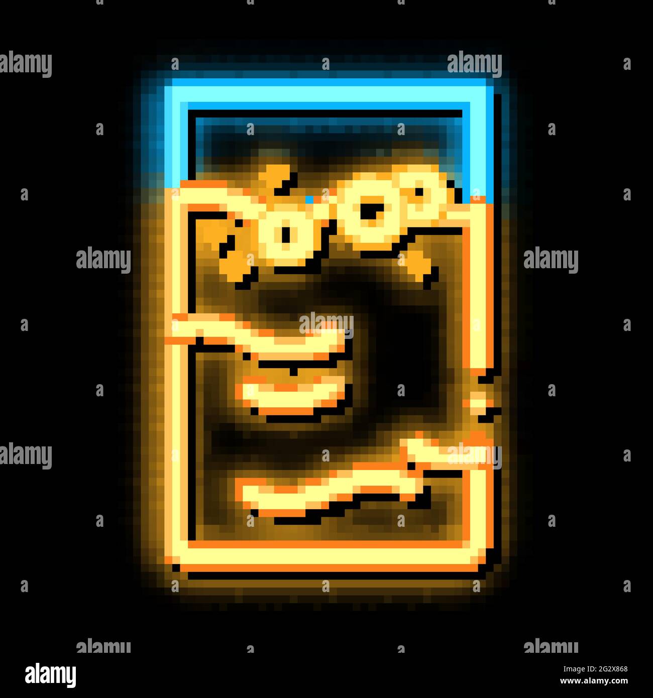 colostrum mother liquid neon glow icon illustration Stock Vector Image ...