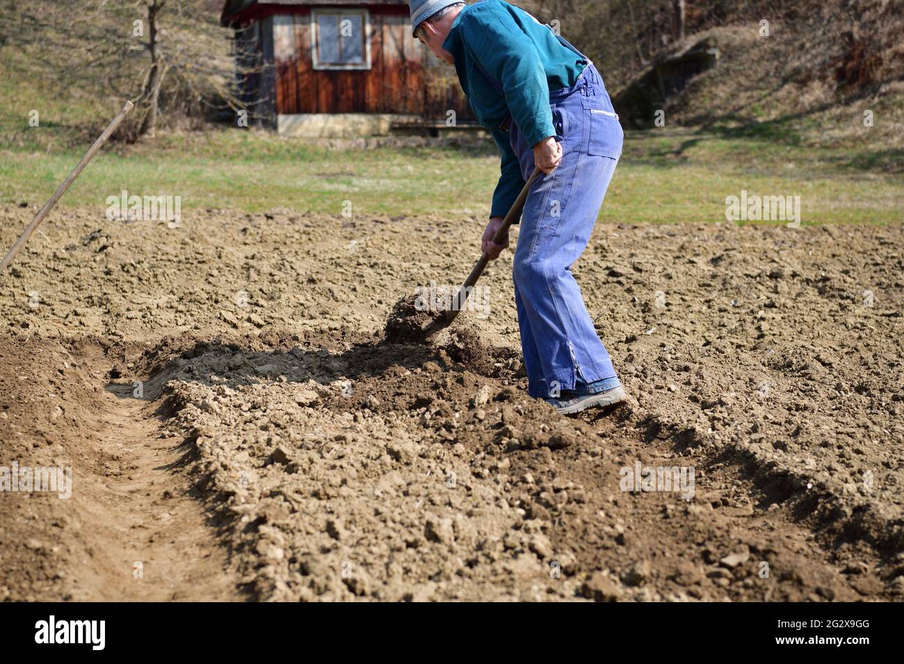 Farmer Sowing Seeds By Hand High Resolution Stock Photography and ...