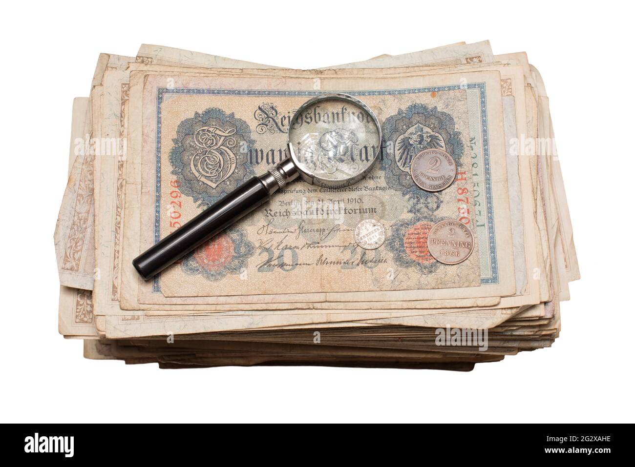 collectibles Coins Banknotes Awards Stock Photo - Alamy