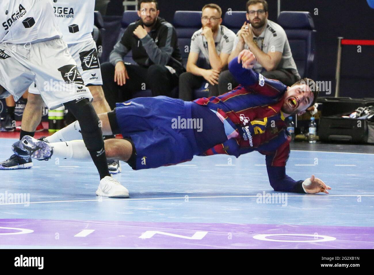 Ludovic Fabregas of FC Barcelona during the EHF Champions League Final4 ...