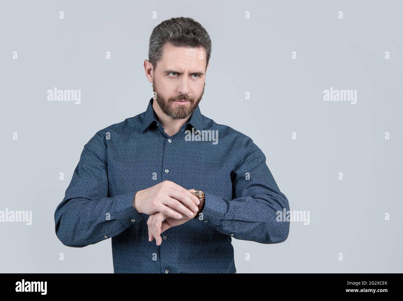 Time checking hi-res stock photography and images - Alamy