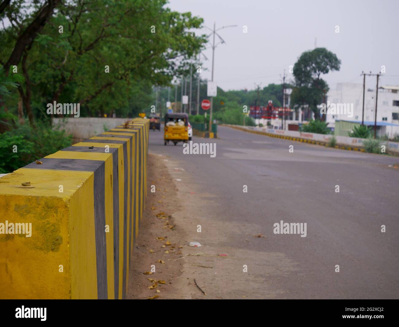 Indian bollards hi-res stock photography and images - Alamy