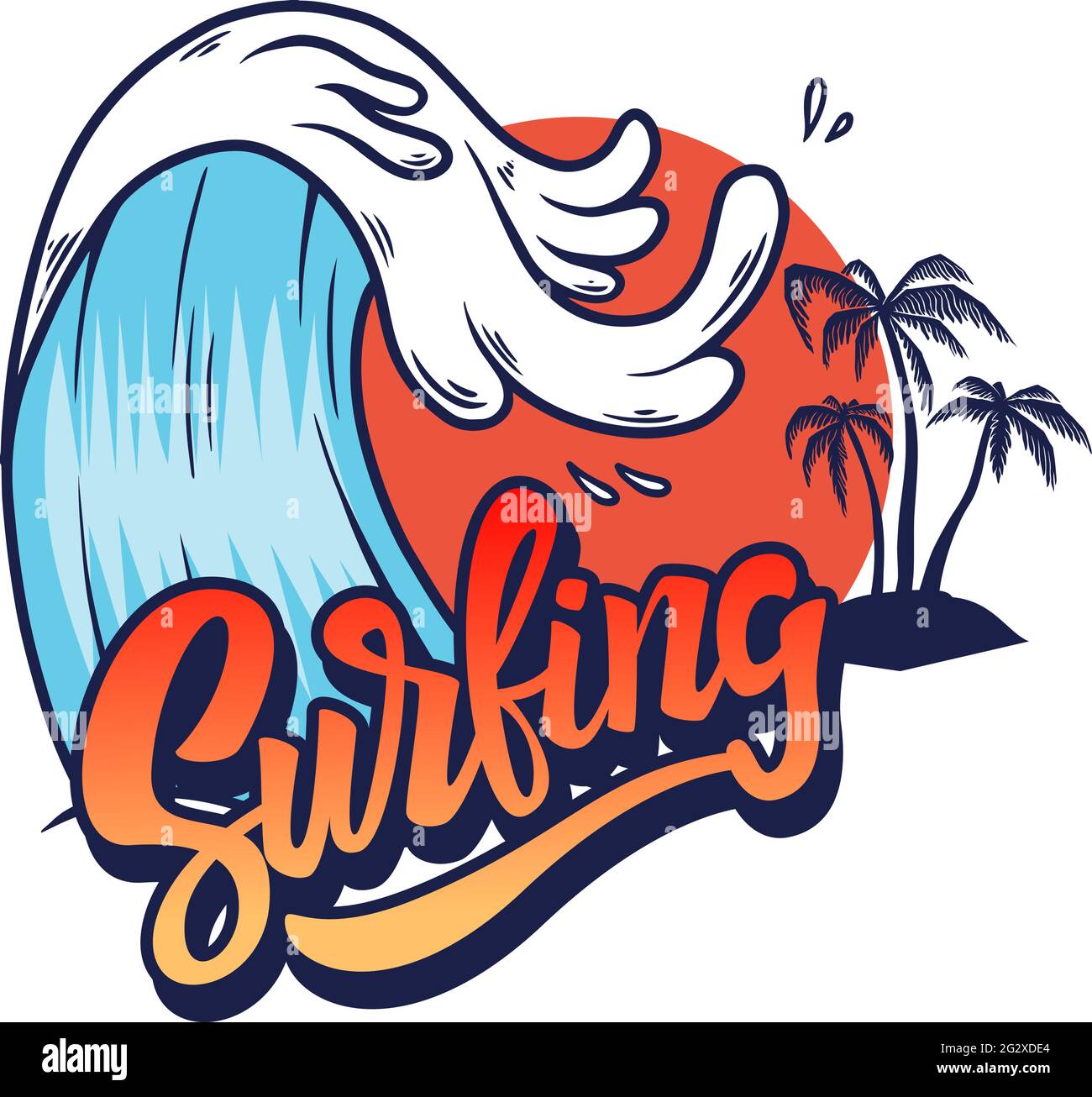 Tourism sea ocean board Stock Vector Images - Alamy