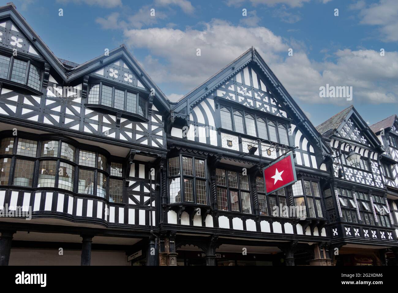 The Chester Rows Stock Photo - Alamy
