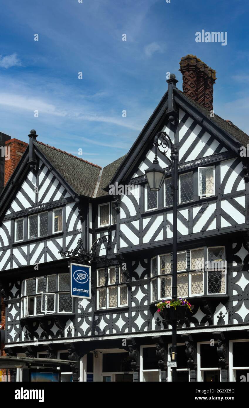 The Chester Rows Stock Photo - Alamy