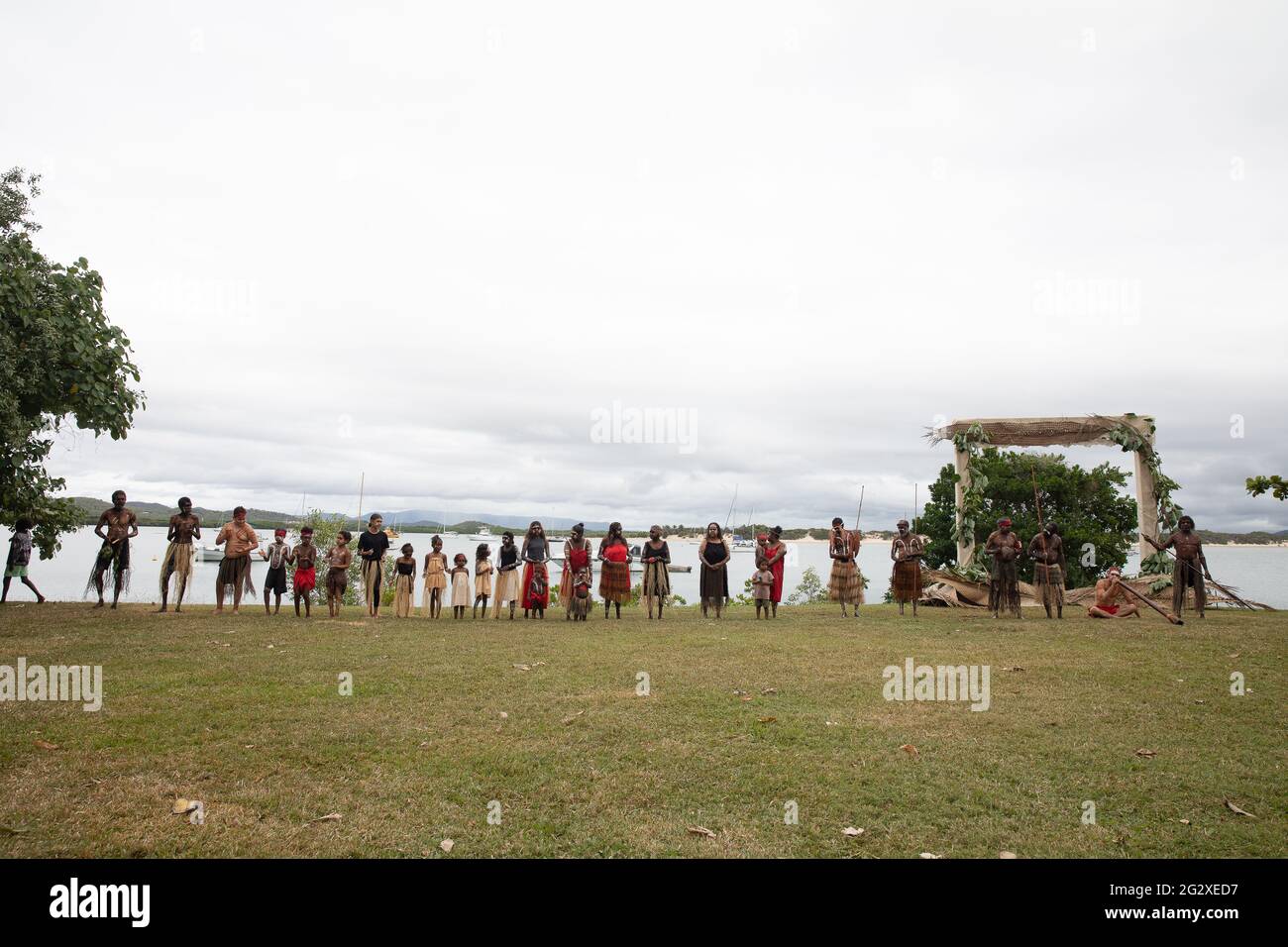 Cooktown, Queensland, Australia. 13th of June 2021. A re-enactment ...