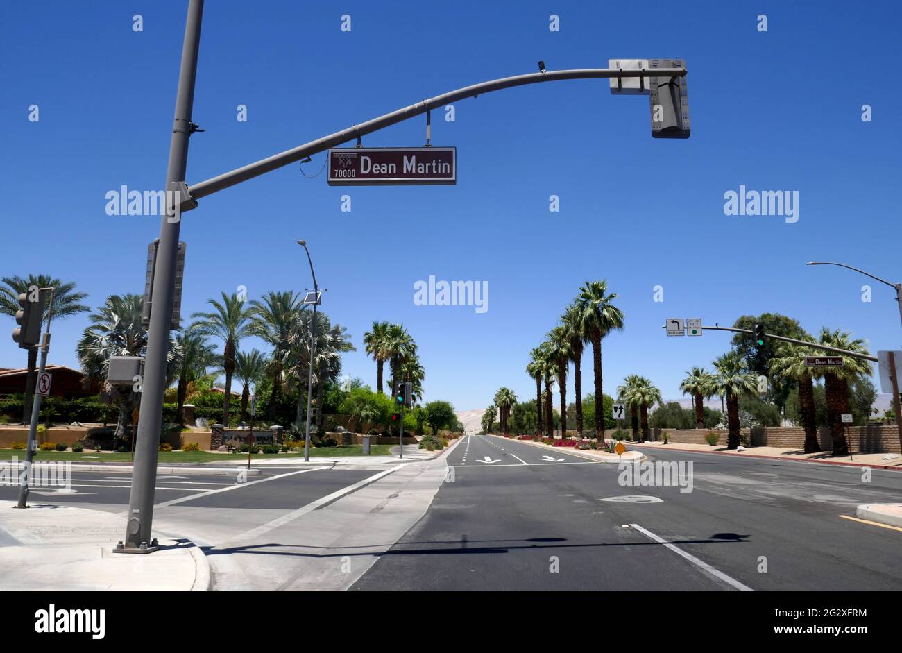 Palm Springs, California, USA 10th June 2021 A general view of ...