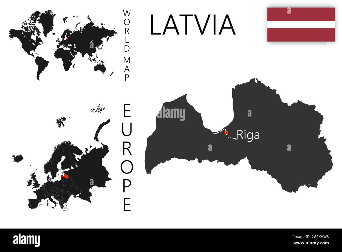 Latvia Location