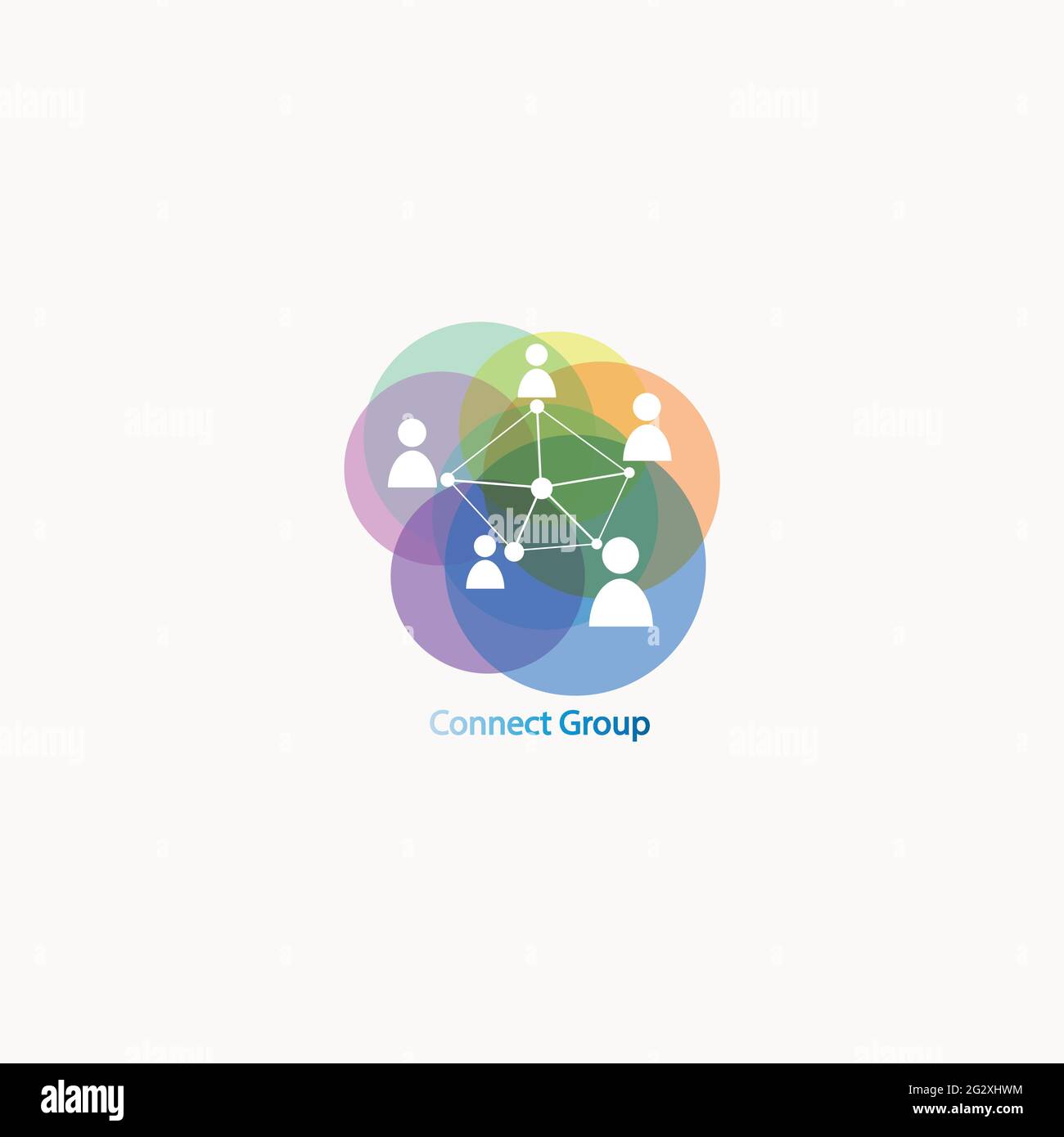 Human connection on the white Stock Vector Image & Art - Alamy