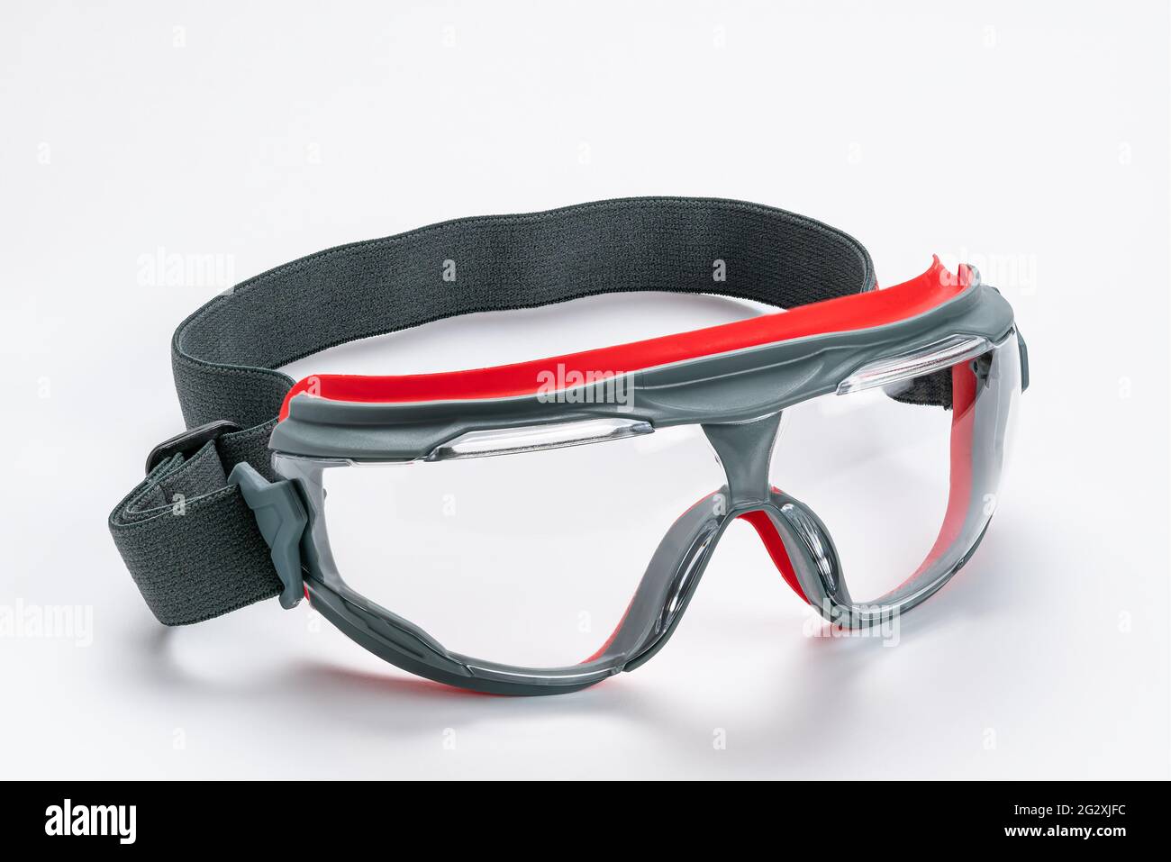 Side view of multipurpose goggles isolated on white background with ...