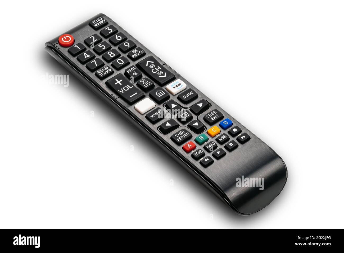 Remote control side view Cut Out Stock Images & Pictures - Alamy