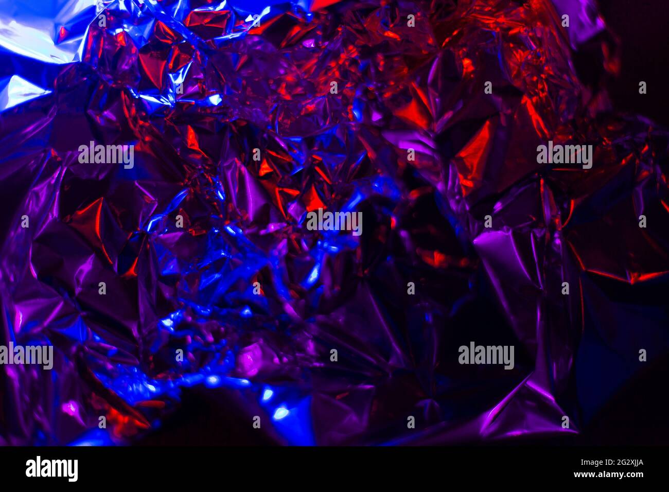 Colorful crumpled foil paper texture Stock Photo - Alamy