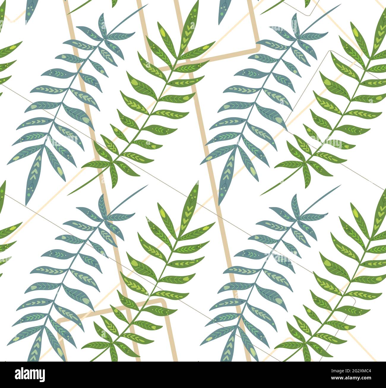 Native to rainforest leaves Stock Vector Images - Alamy