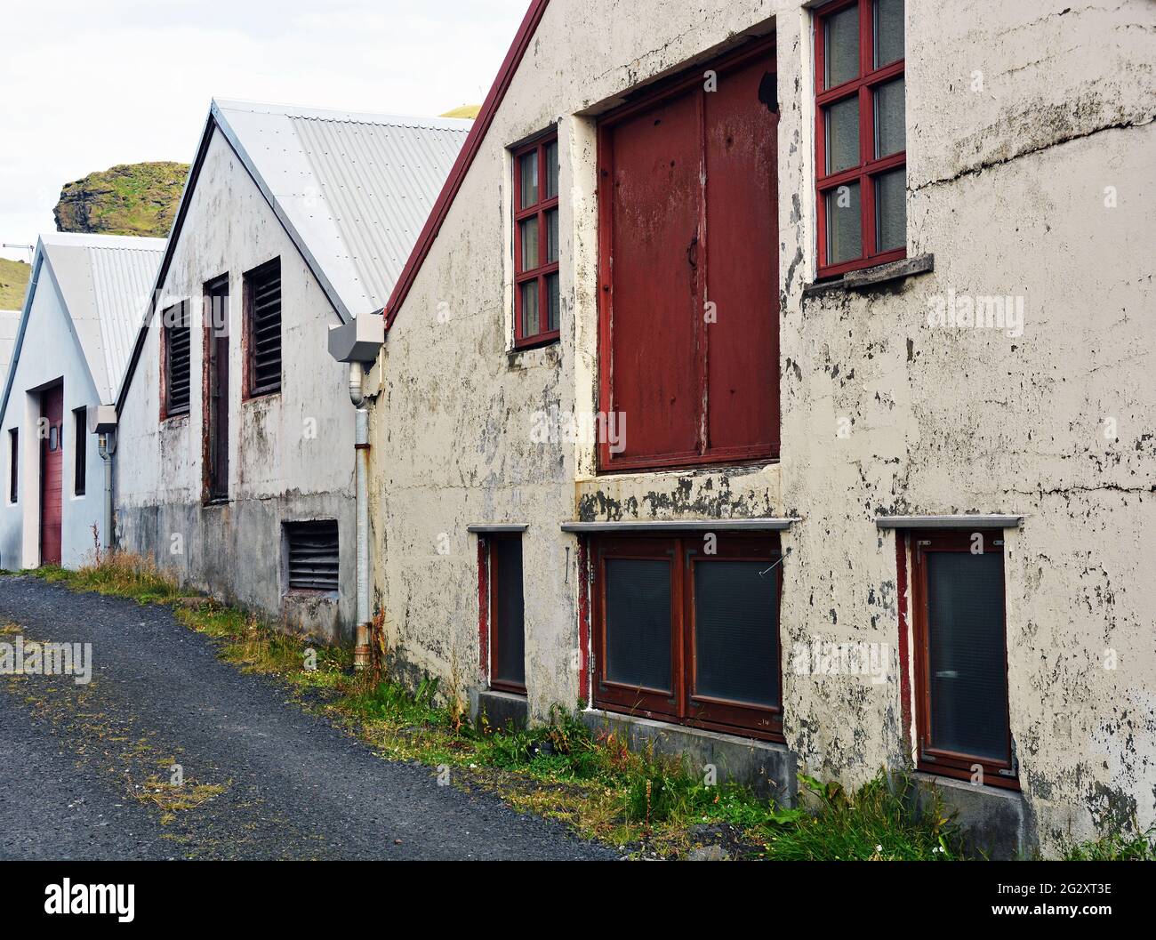 Icelandic commercial architecture from years past hi-res stock ...