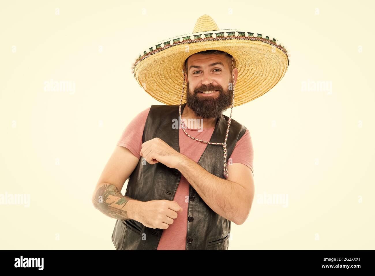 Happy Mexican Man