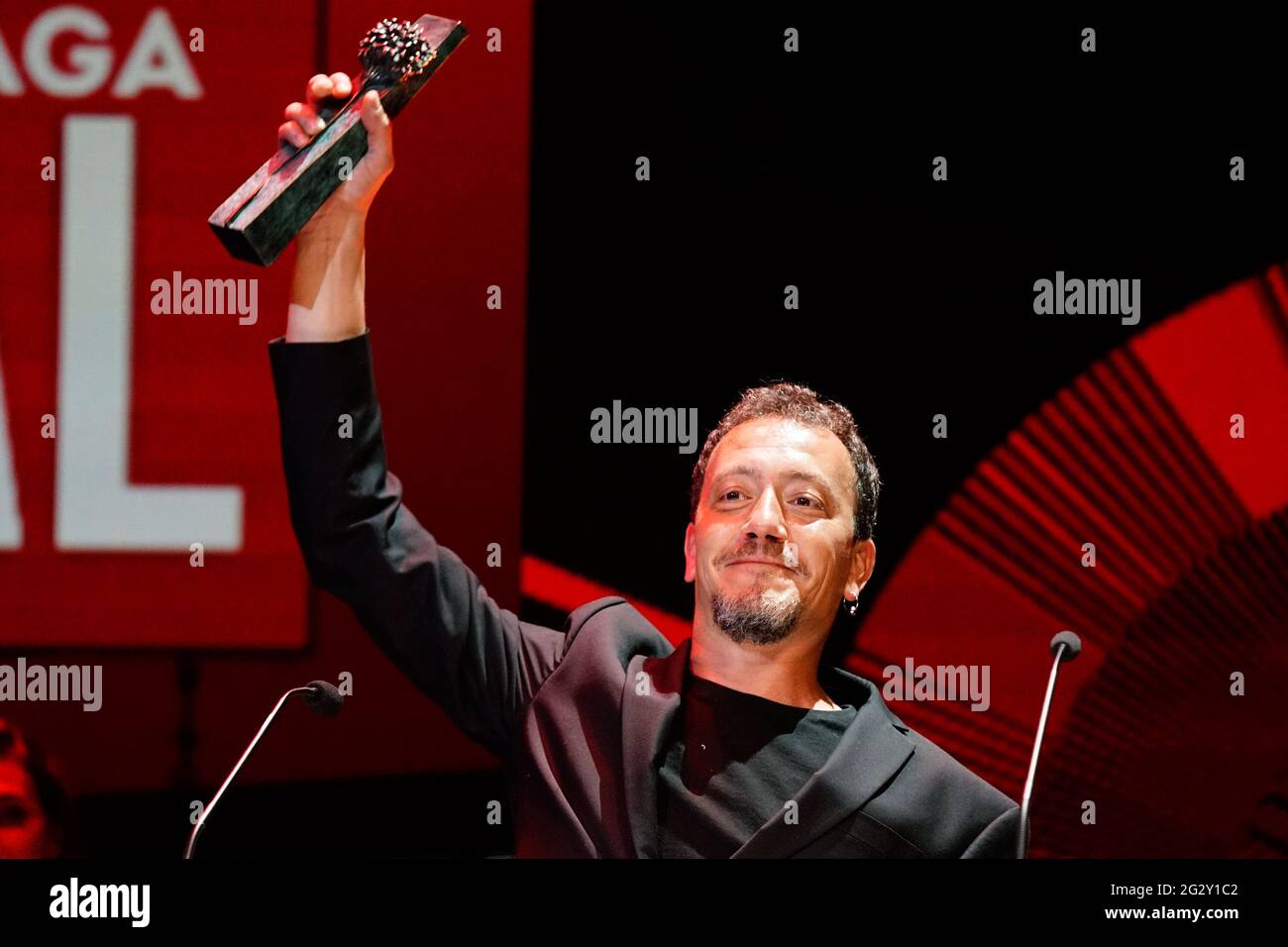 Malaga, Spain. 12th June, 2021. Roger Casamajor seen during the Closing ...