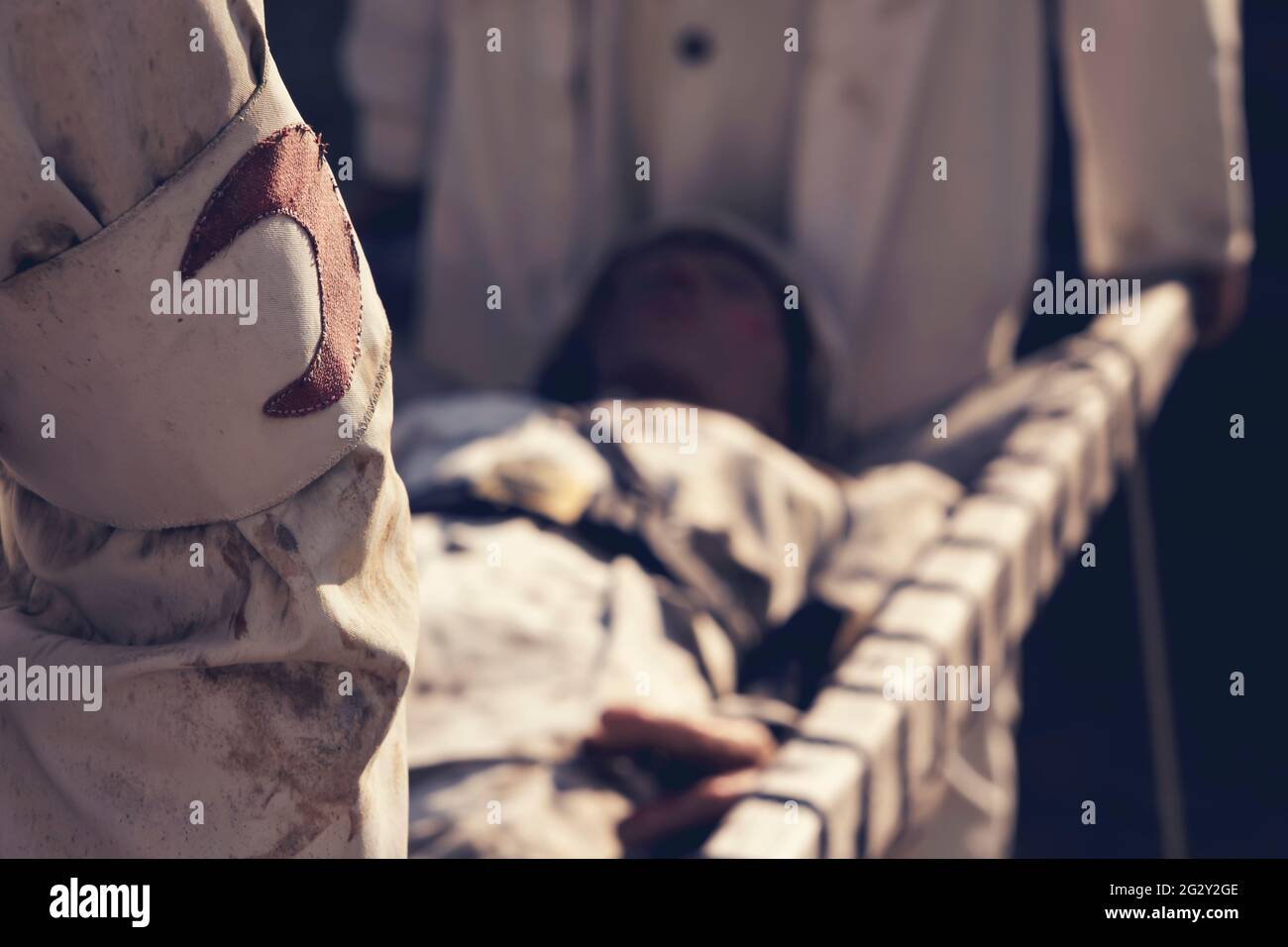 Historical red crescent hi-res stock photography and images - Alamy