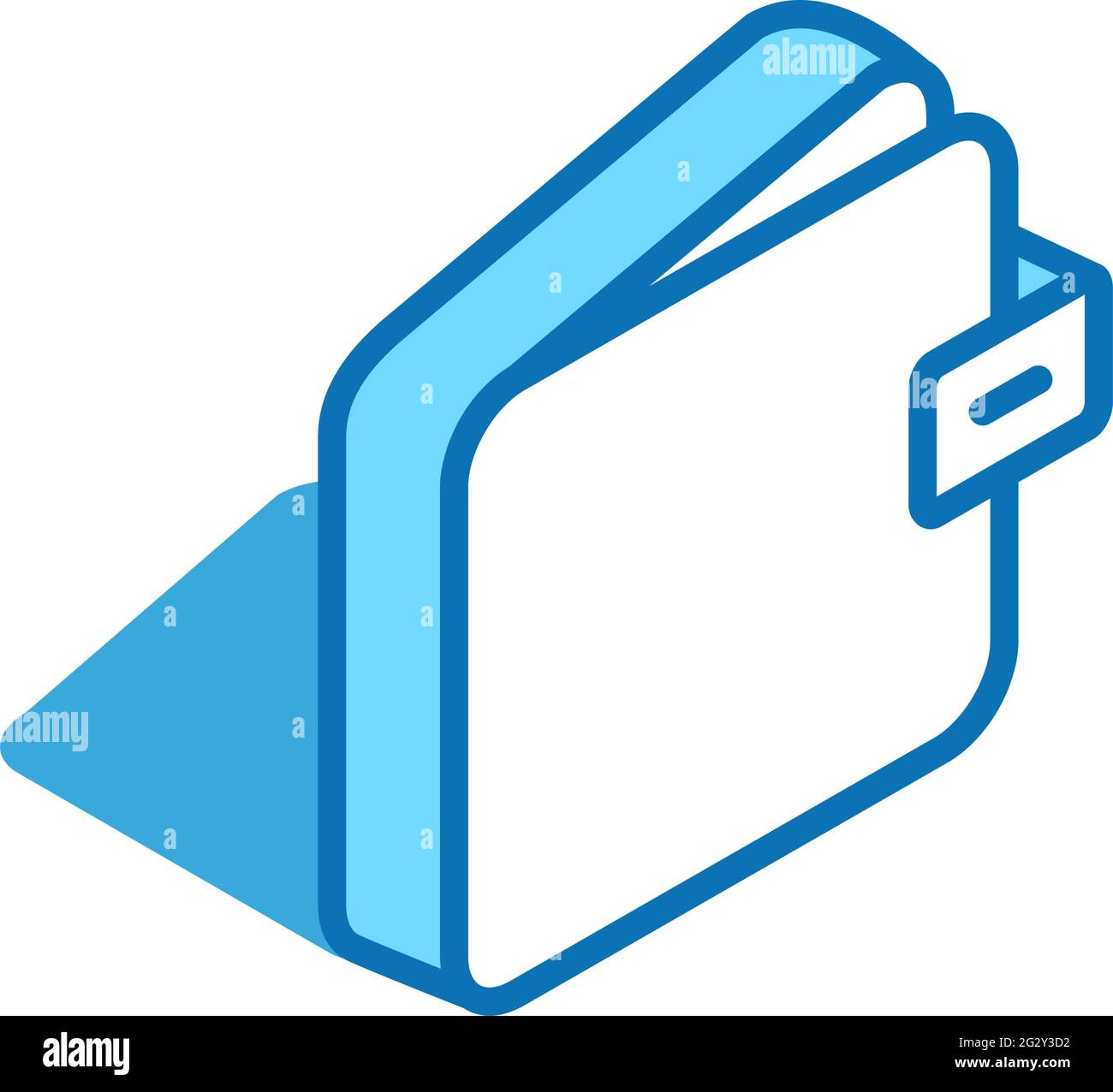 3d icon blue wallet Cut Out Stock Images & Pictures - Alamy