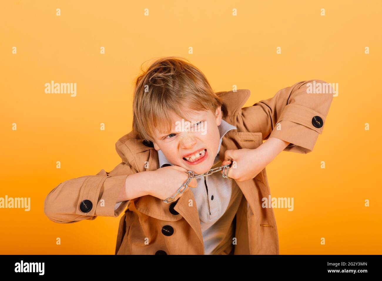 Redhead kid grimace High Resolution Stock Photography and Images - Alamy
