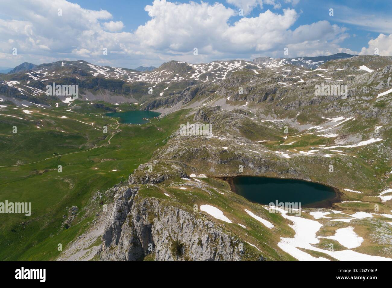 Kapetanovo manito lakes in montenegro hi-res stock photography and ...