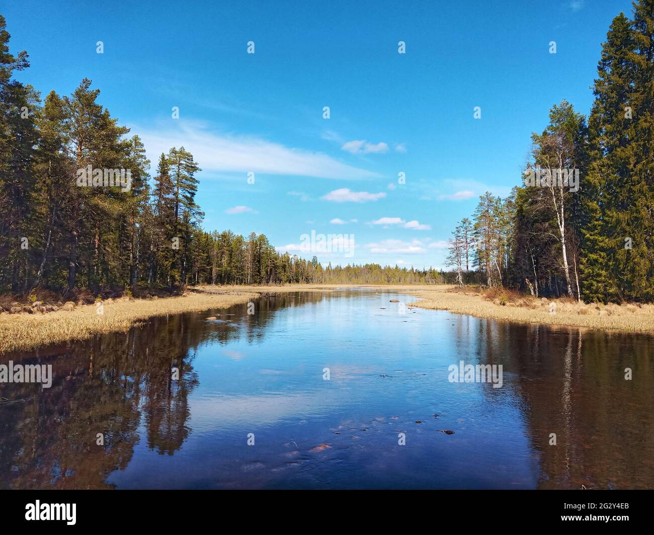 Swedish lapland spring hi-res stock photography and images - Alamy