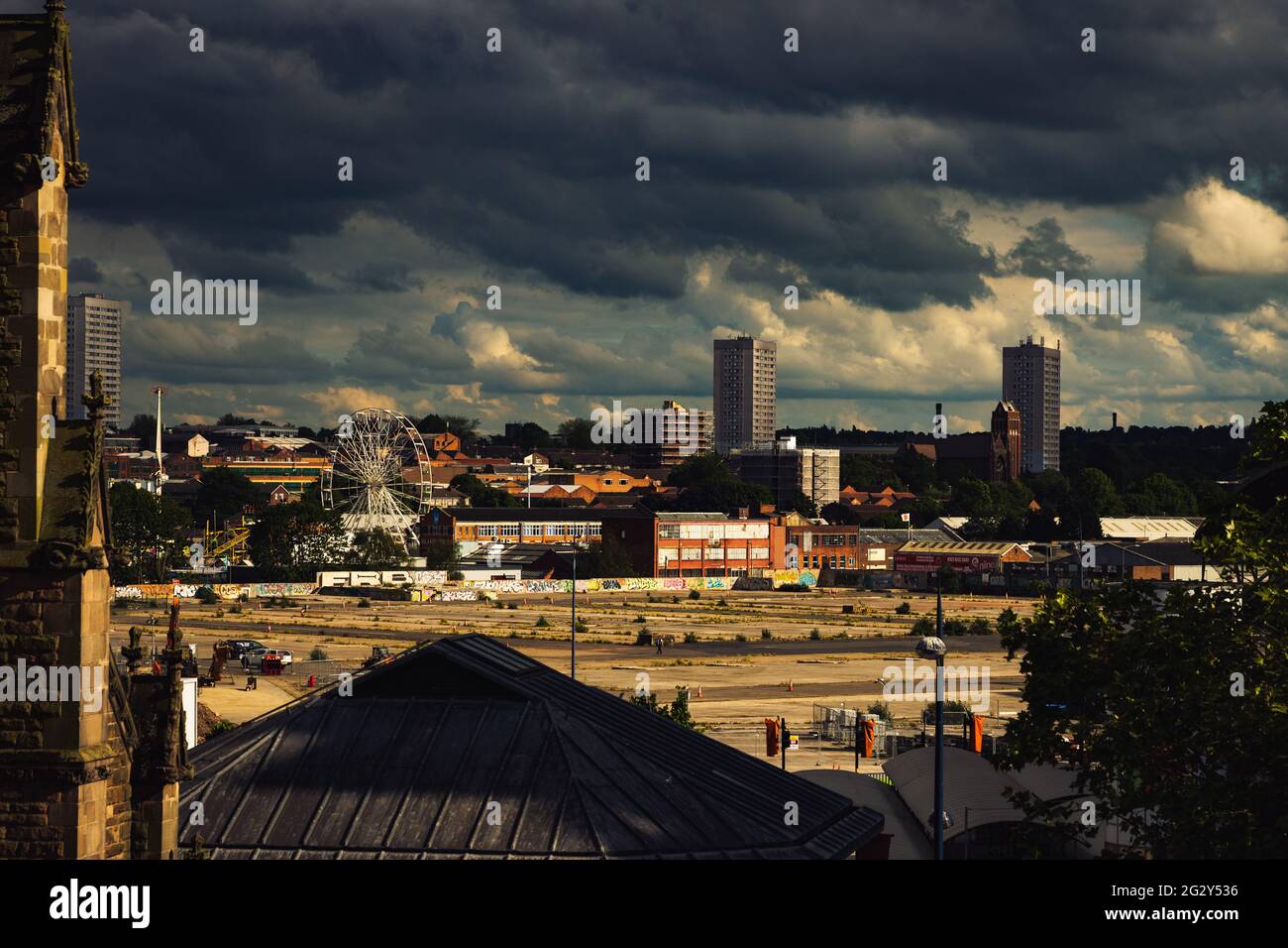 Birmingham city centre landscape hi-res stock photography and images ...