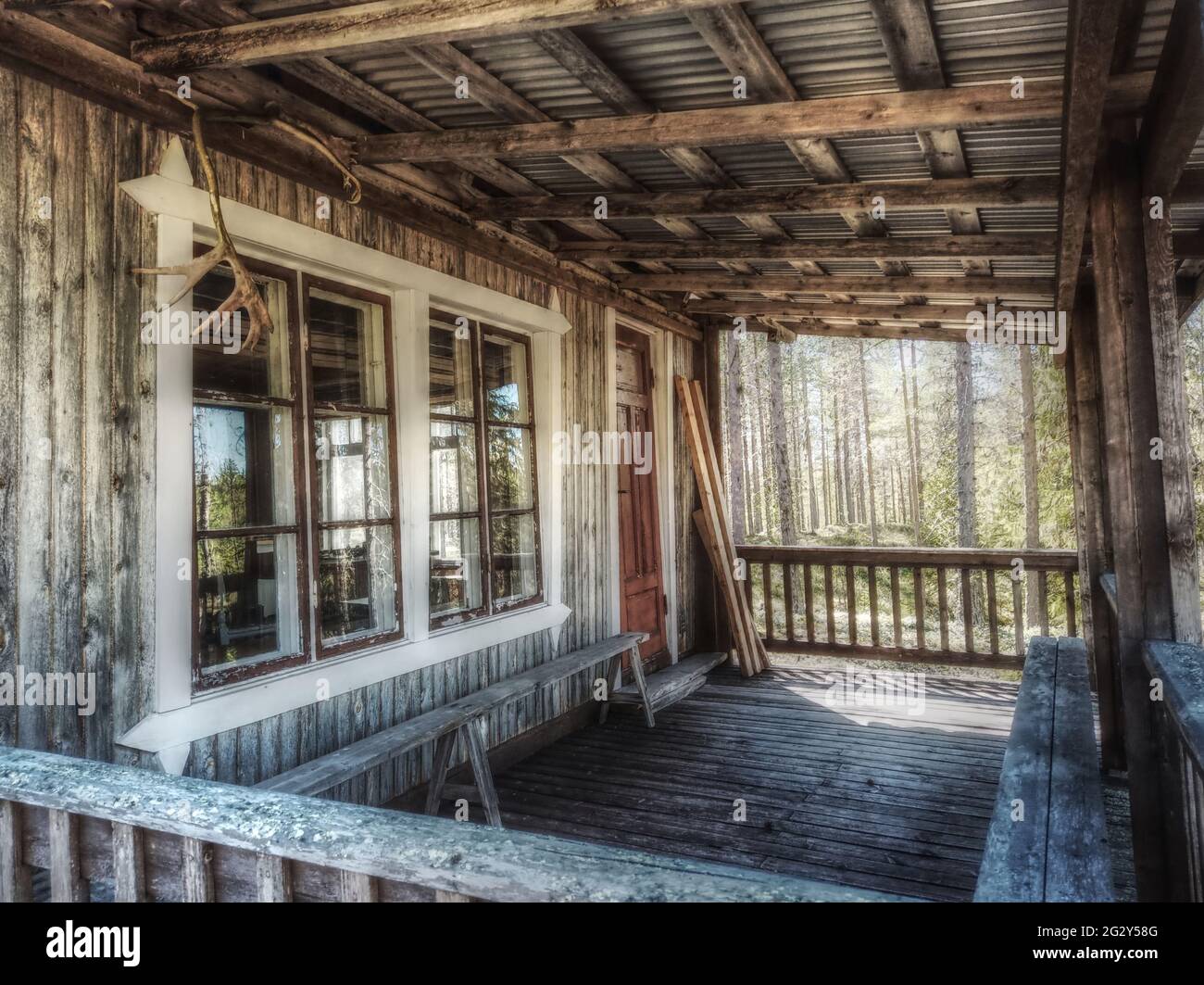 Traditional Swedish Log Cabin