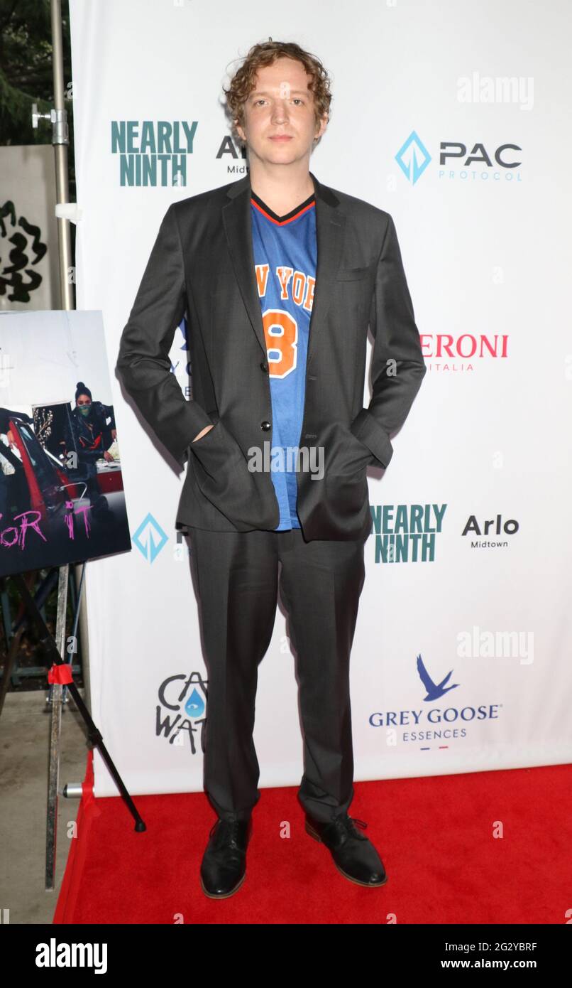 New York, NY, USA. 12th June, 2021. Eamon O'Rourke at the 2021 Tribeca Film Festival premiere of ...