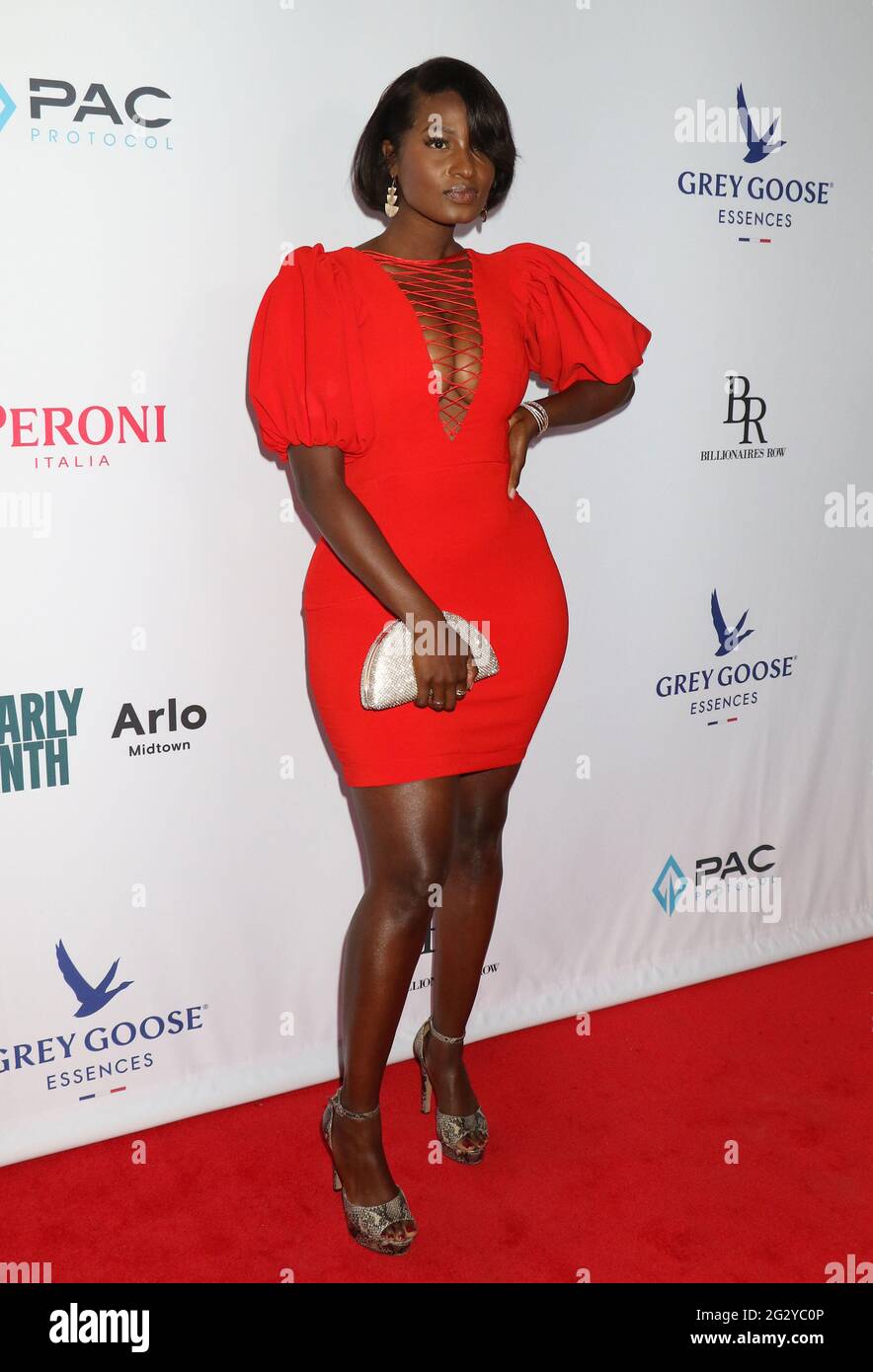 New York, NY, USA. 12th June, 2021. Lisa Yaro at the 2021 Tribeca Film ...