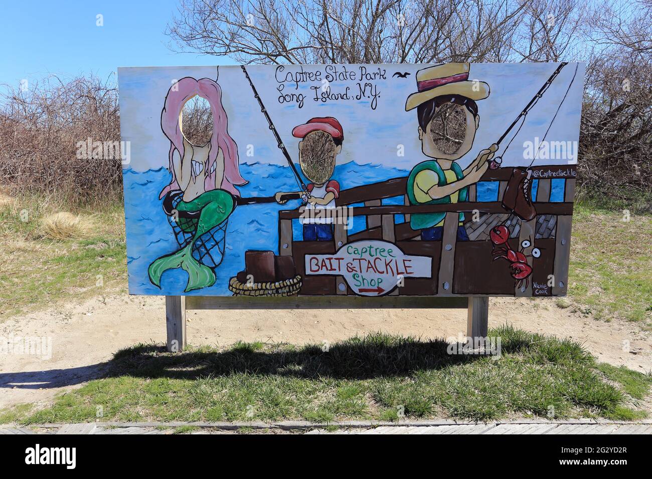 Captree State Park Long Island New York Stock Photo - Alamy