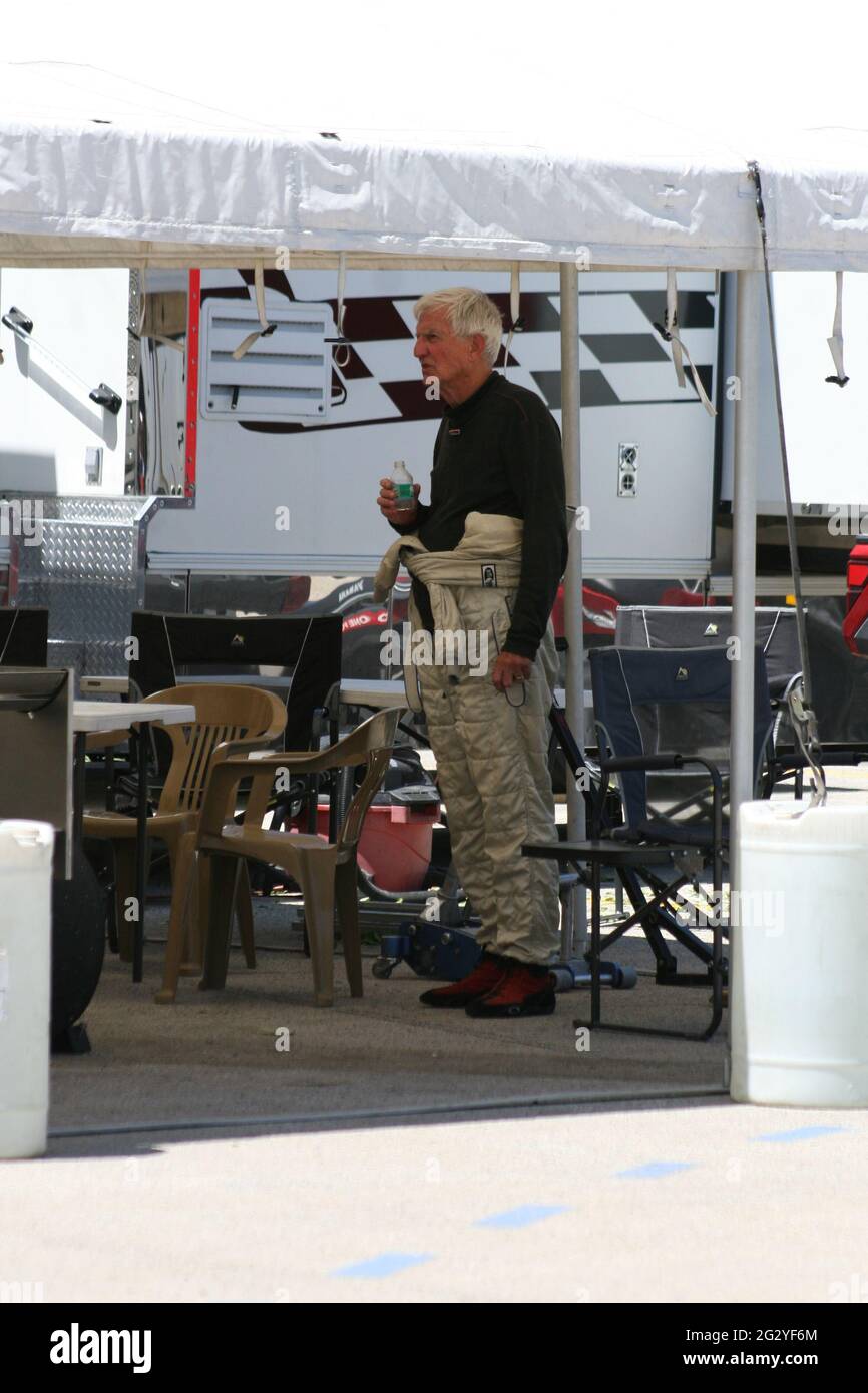 Road America Raceway paddock during the June Sprints SCCA Stock Photo ...